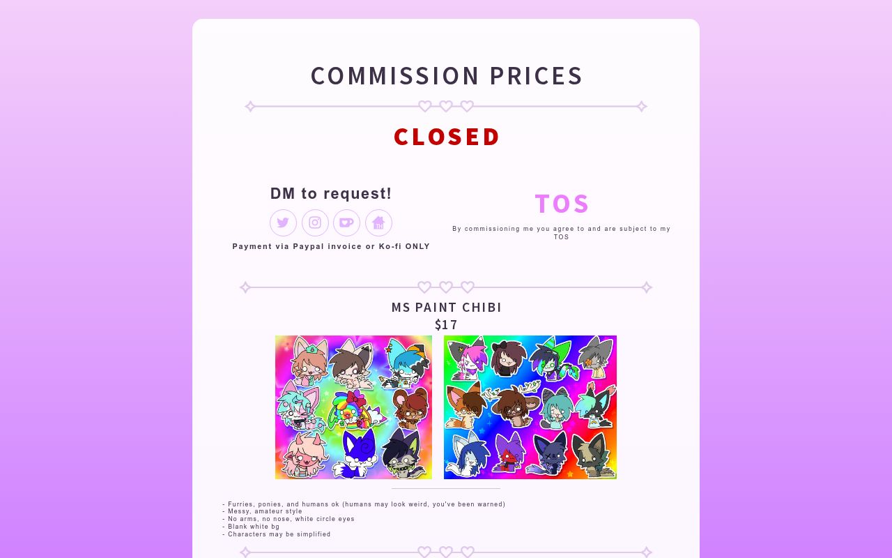 Void Queen Commissions